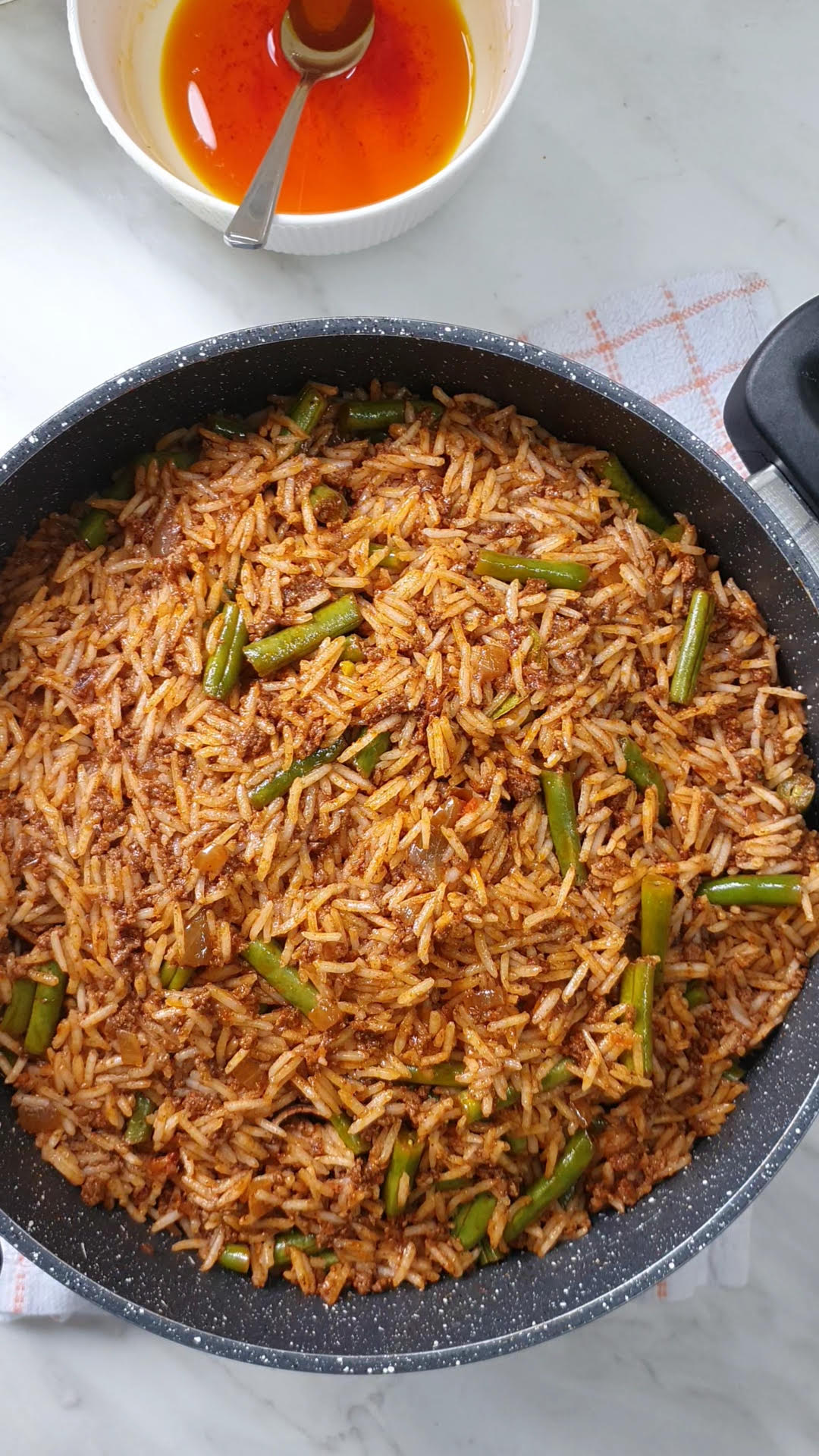 Lubia Polo (Persian Green Bean Rice)