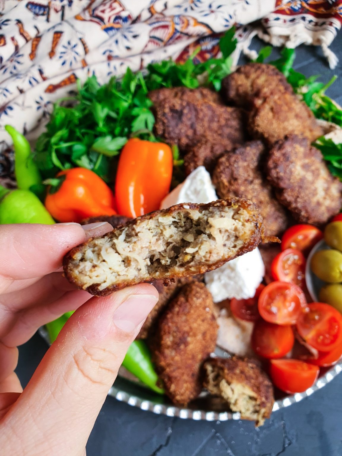 Persian Meat Kotlet (Meat Cutlet) - PEANUTSWIRLS