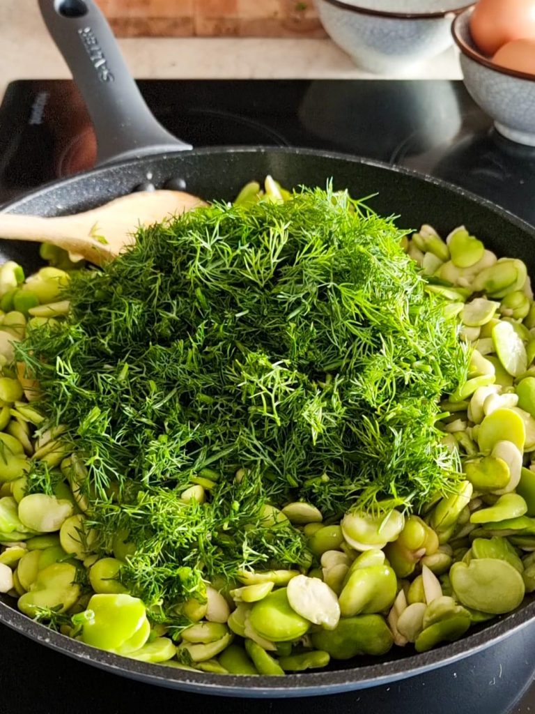 Persian Dill and Fava Bean Stew - PEANUTSWIRLS