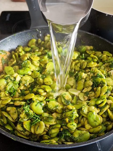 Persian Dill and Fava Bean Stew - PEANUTSWIRLS