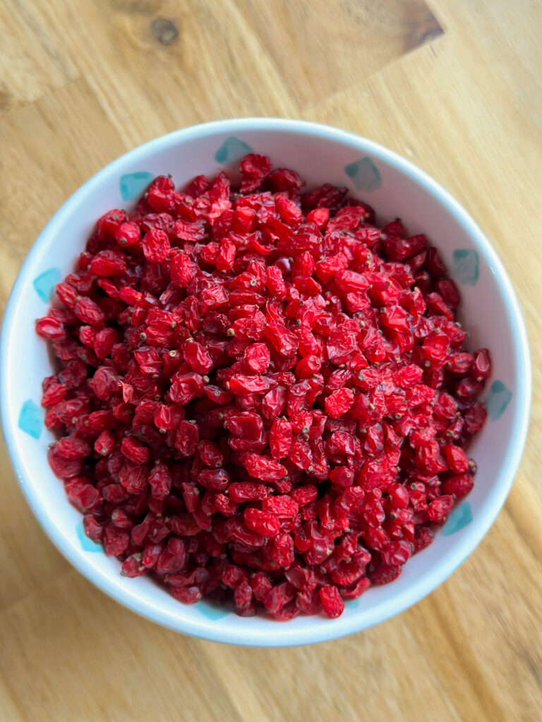 Zereshk Polo Morgh - Persian Barberry RIce With Chicken